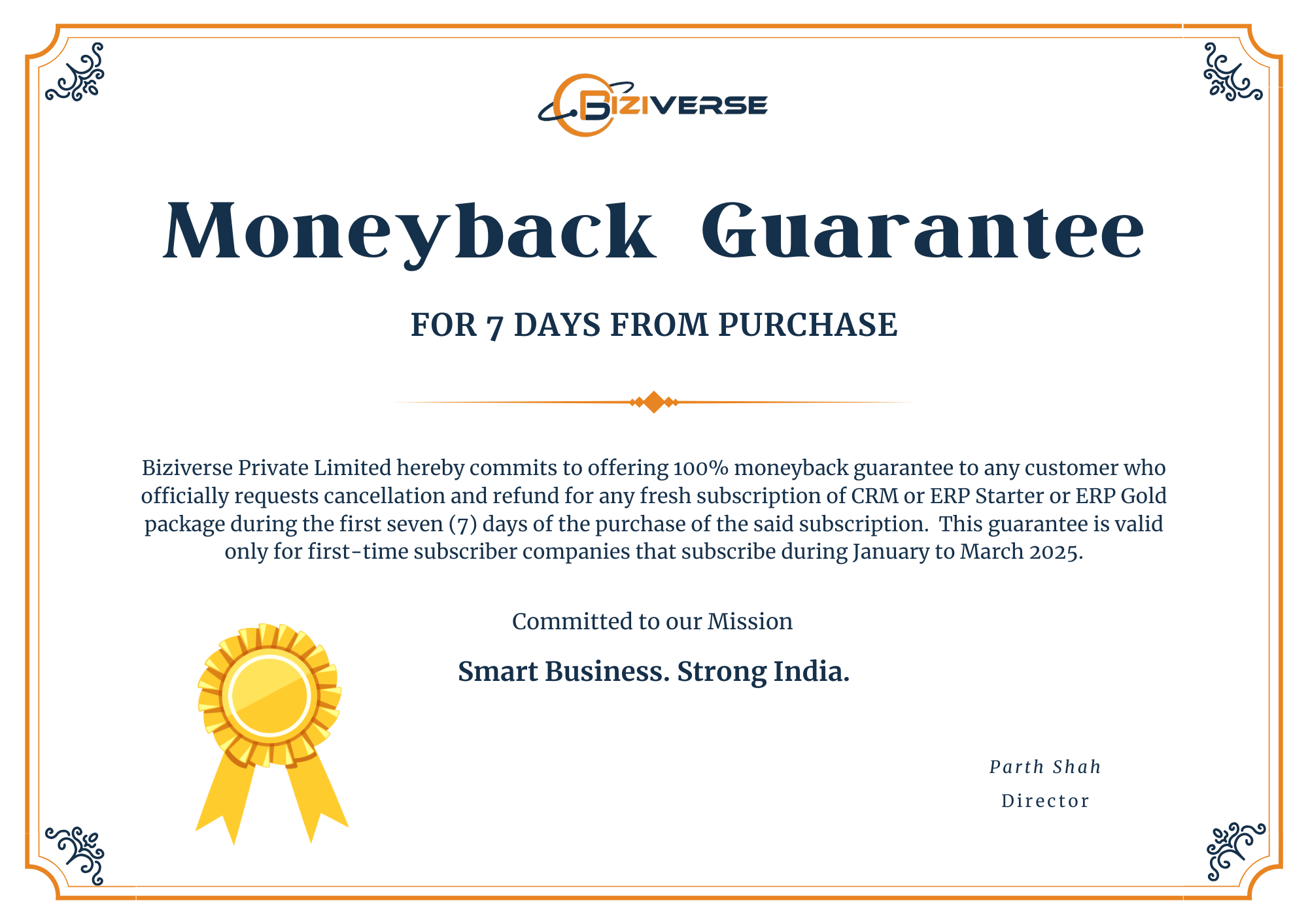 Biziverse ERP & CRM Software serving 40,000+ Indian MSMEs